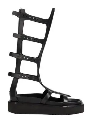 RICK OWENS Turbo Cyclops Leather Platform Sandals