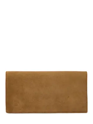 METIER Suede Jewelry Pouch Tan