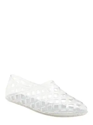 Jeffrey Campbell Jellz Slip-on - Clr Slvr