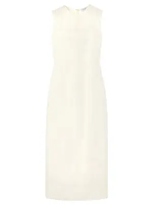 Gabriela Hearst Maslow Silk-organza Maxi Dress - Ivory