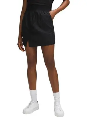 Lululemon High-rise Mini Skirt - Black