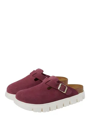 BIRKENSTOCK Birkenstock Boston Chunky Platform Clogs Red