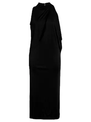 Versace Cutout Midi Dress - Black