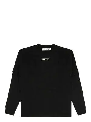 Off-White Stencil Mask Slim T-shirt - Black