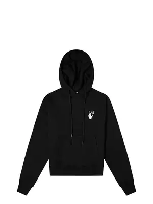 Off-White Degrade Arrow Slim Hoodie - Black