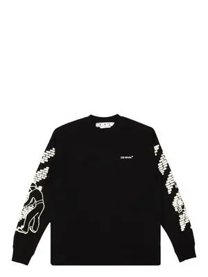 Off-White Long-sleeve T-shirt - Black