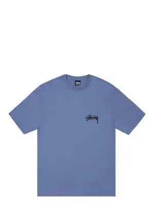 StÜssy Classic Dot T-shirt 'storm - Blue