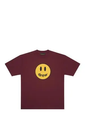 Drew House Mascot Short-sleeve Tee 'burgundy - Red