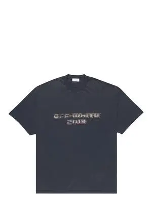 Off-White Digit Bacchus Over Short-sleeve Tee /multicolor - Black