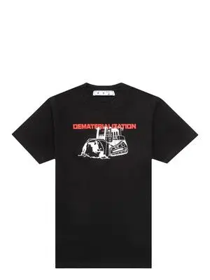 Off-White Dematerialization Tee /red - Black
