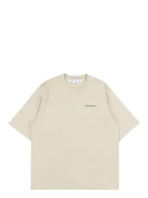 Off-White Caravaggio Crowning Skate Tee 'dark Sand - Tan