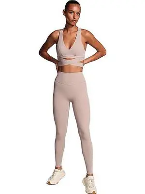 Victoria's Secret Vsx Elevate™ High-compression Legging - Beige