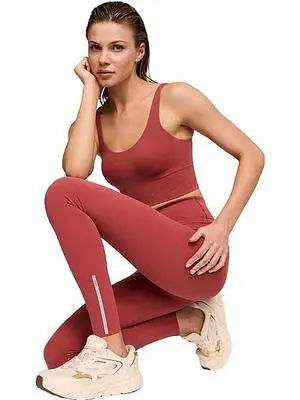 Victoria's Secret Vsx Elevate™ High-compression Legging - Red