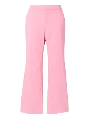 Balmain Crepe Straight-leg Pants - Pink