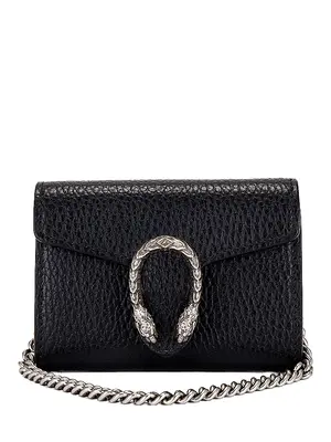 Gucci Dionysus Wallet On Chain - Black