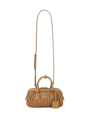Miu Miu Miu Miu Arcadie Camoscio Bag Caramel