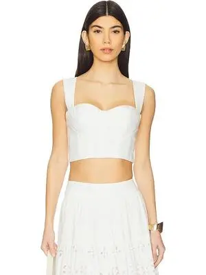 Hemant & Nandita HEMANT AND NANDITA Corset Top Off White