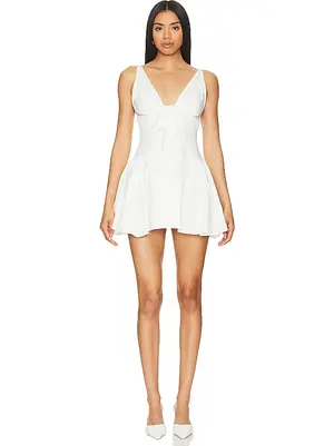 Majorelle Emma Mini Dress - White