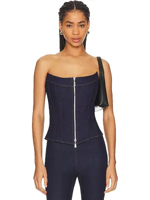 EB DENIM Claire Corset - Midnight