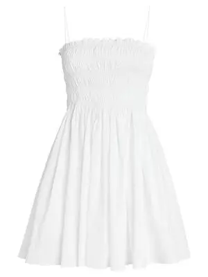 Matteau Organic Cotton Mini Dress - White