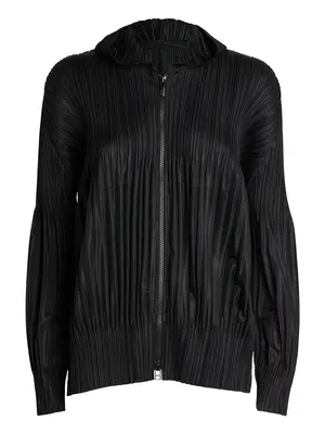 ISSEY MIYAKE Pleats Please Issey Miyake Fluffy Basics Jacket