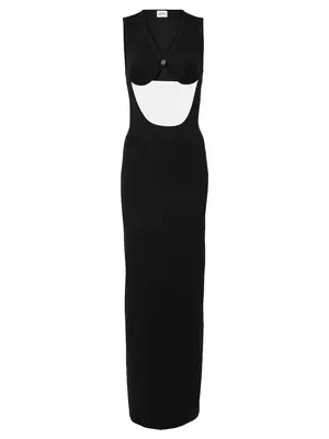 JEAN PAUL GAULTIER Cutout Gown - Black