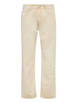 NOTSONORMAL Cotton Slim Pants - White