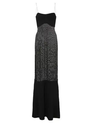 Jacquemus La Robe Fino Gown - Black