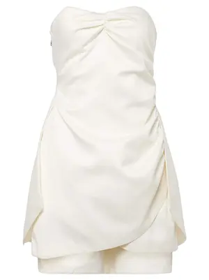 Remain Birger Christensen Bridal Strapless Minidress - White