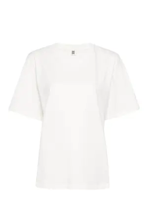 BY MALENE BIRGER Hedil Organic Cotton T-shirt - White