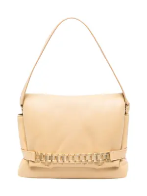 Victoria Beckham Puffy Chain Shoulder Bag - Neutrals