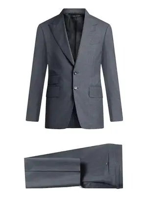 TOM FORD Single-breasted Wool Suit - Grey