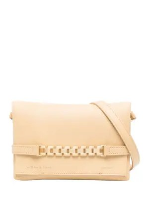 Victoria Beckham Mini Chain Clutch Bag - Neutrals