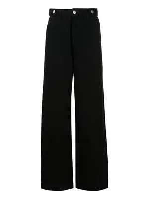 MISCI Chanfro Wide-leg Jeans - Black