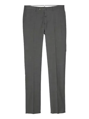 PT TORINO Mélange Tailored Trousers - Grey