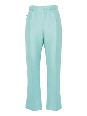 TOM FORD Tailored Straight-leg Trousers - Blue