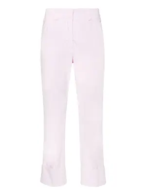 Peserico Cuffed Cropped Trousers - Pink