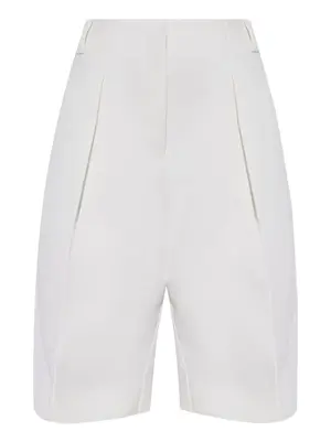 Jacquemus High-rise Tailored Shorts - White