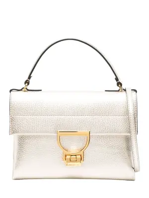 COCCINELLE Arlettis Leather Tote - Gold