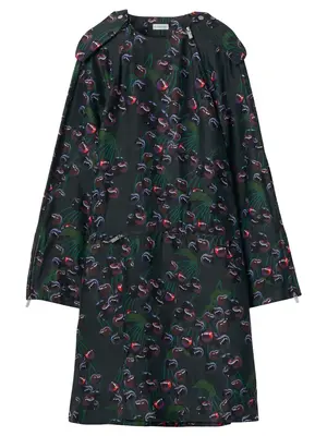 Burberry Cherry-print Mini Dress - Green