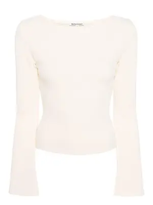 REFORMATION Reformation Miller Ribbed Top