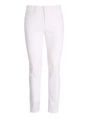 KARL LAGERFELD Slim-cut Cotton Trousers