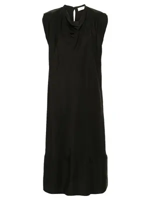LEMAIRE Short-sleeve Dress - Brown