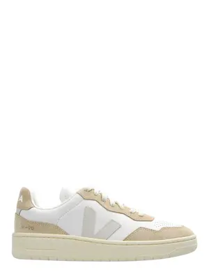 VEJA V-90 Leather Sneakers - White