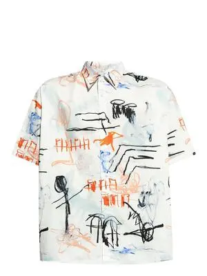 ÉTUDES STUDIO X Julian Farade Illusion Cotton Shirt - White