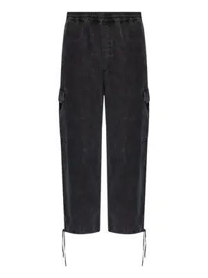 ÉTUDES STUDIO Forum Canvas Cargo Trousers - Black