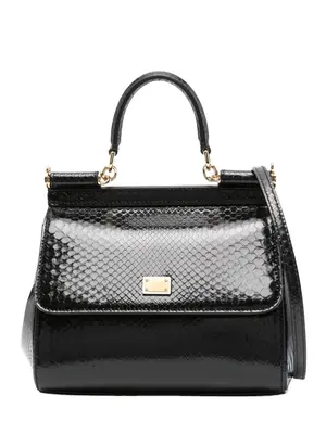 Dolce & Gabbana Sicily Tote Bag - Black