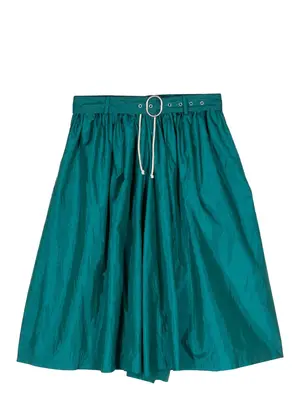JIL SANDER Jil Sander Wide-Leg Belted Shorts