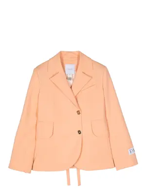 PATOU Wool Blend Blazer - Orange