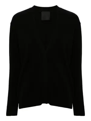 Givenchy 4g Jacquard Cashmere Cardigan - Black
